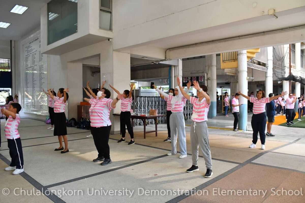 กิจกรรมโครงการออกกำลังกาย 2566 Satit Chula Fit&Firm ครั้งที่ 1 โรงเรียน ...