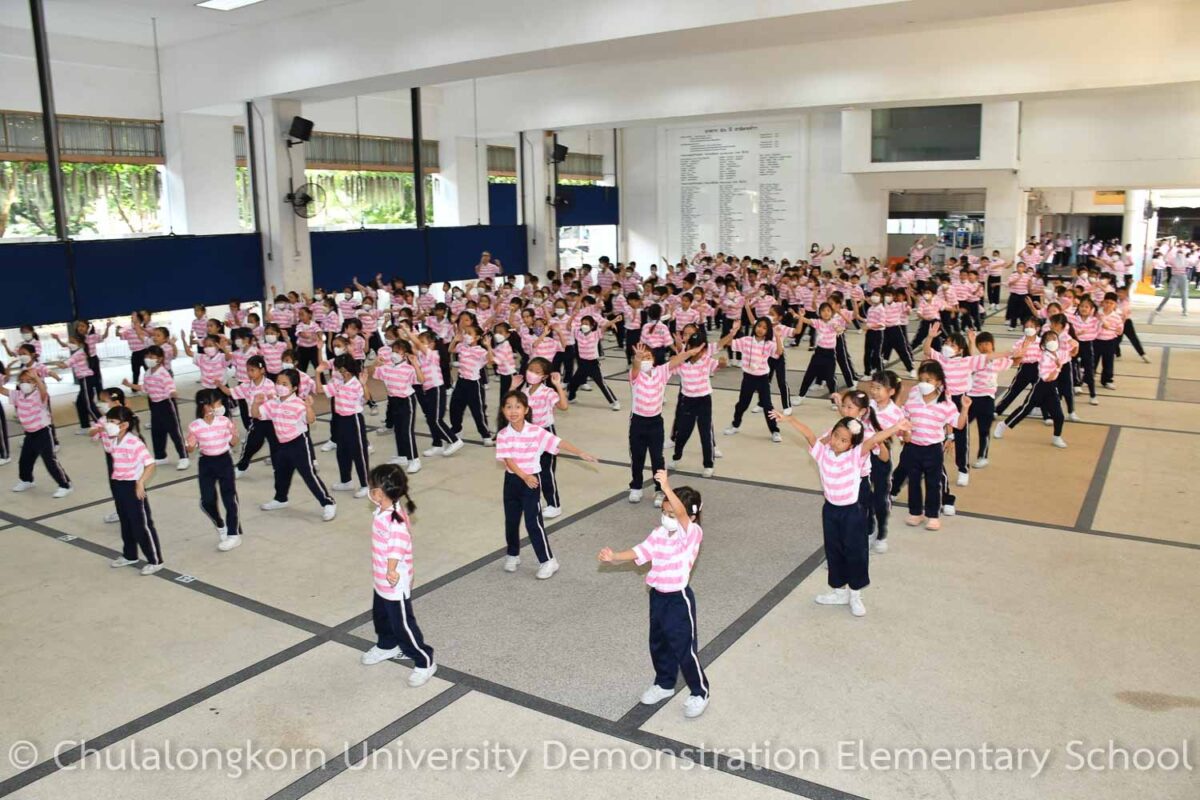 กิจกรรมโครงการออกกำลังกาย 2566 Satit Chula Fit&Firm ครั้งที่ 1 โรงเรียน ...